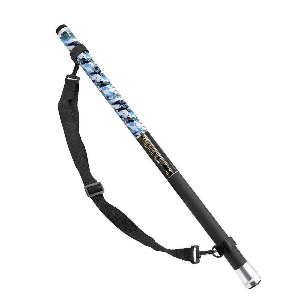 SANLIKE 5/6m Camouflage Carbon Fibre Portable Retractable Fishing Net ...
